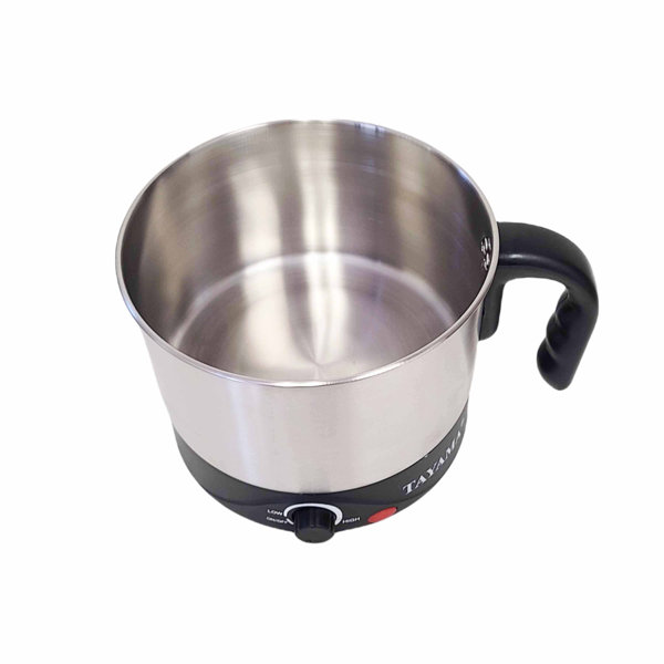 Tayama 1 qt. Stainless Steel Electric Multi-Cooker with Detachable Base ... Tayama 1 qt. Stainless Steel Electric Multi-Cooker with Detachable Base ...